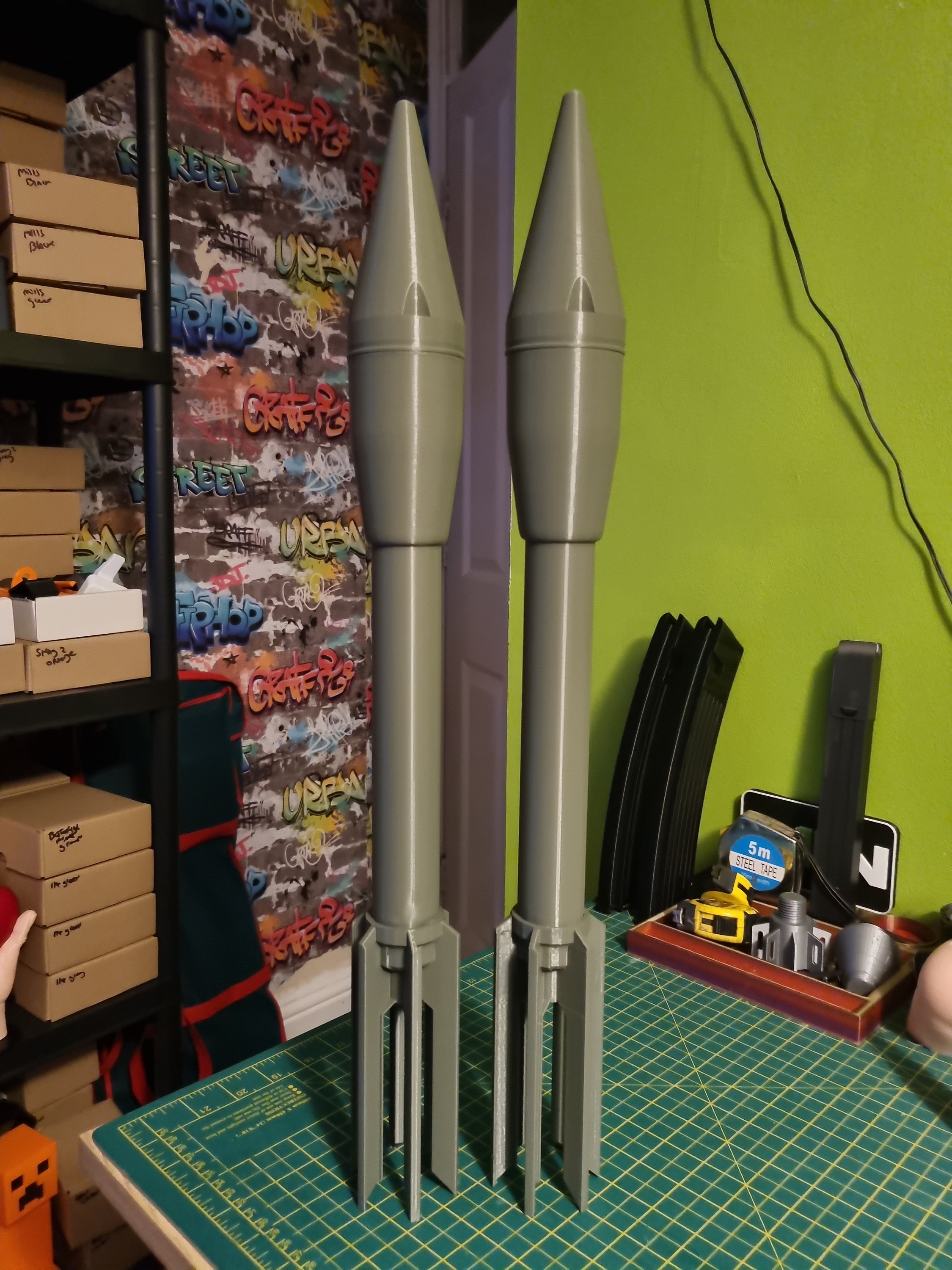 Bazooka Round Replica Full Size Prop Cosplay Reenactment 3d - Etsy