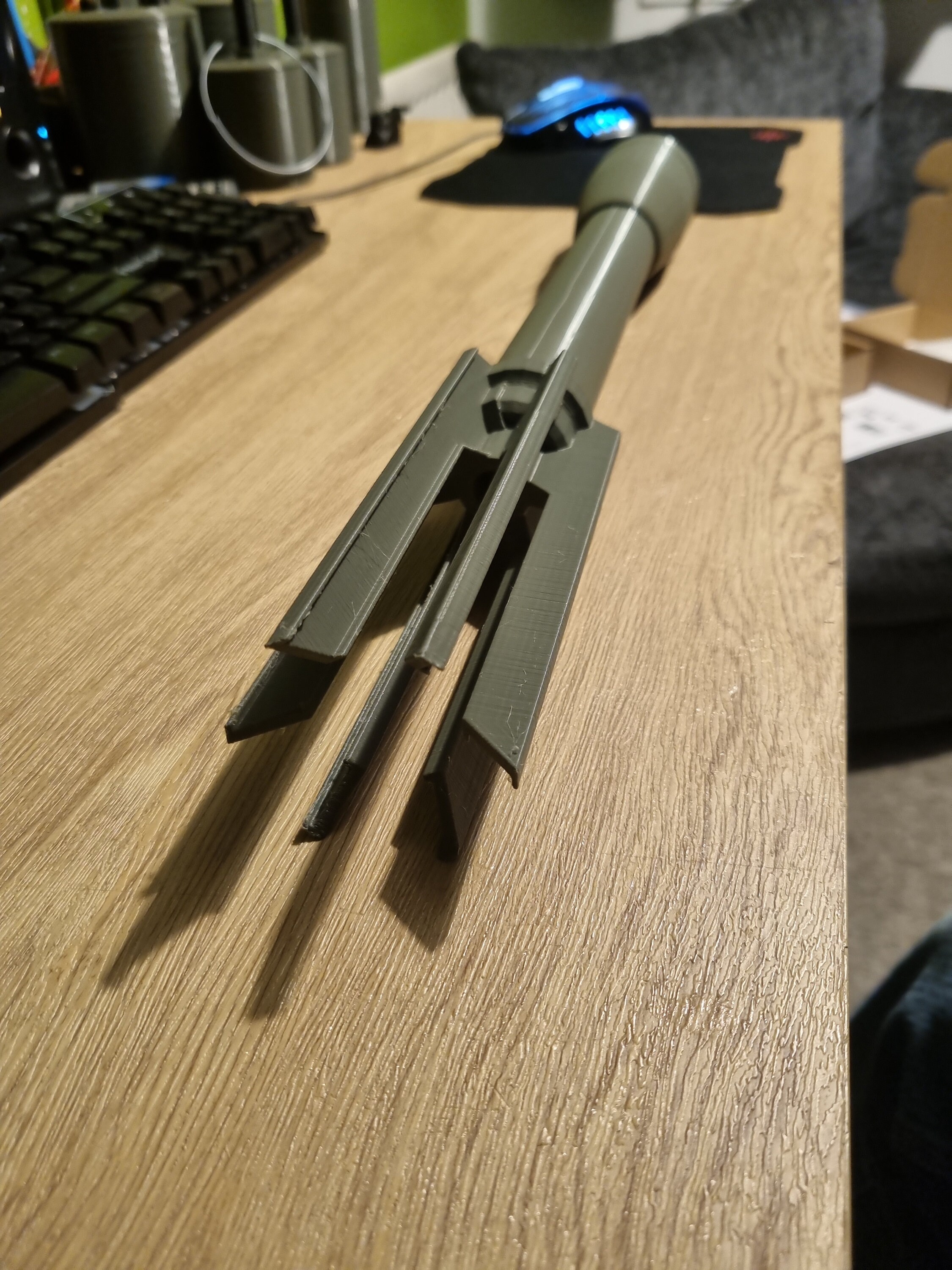 Bazooka Round Replica Full Size Prop Cosplay Reenactment 3d - Etsy