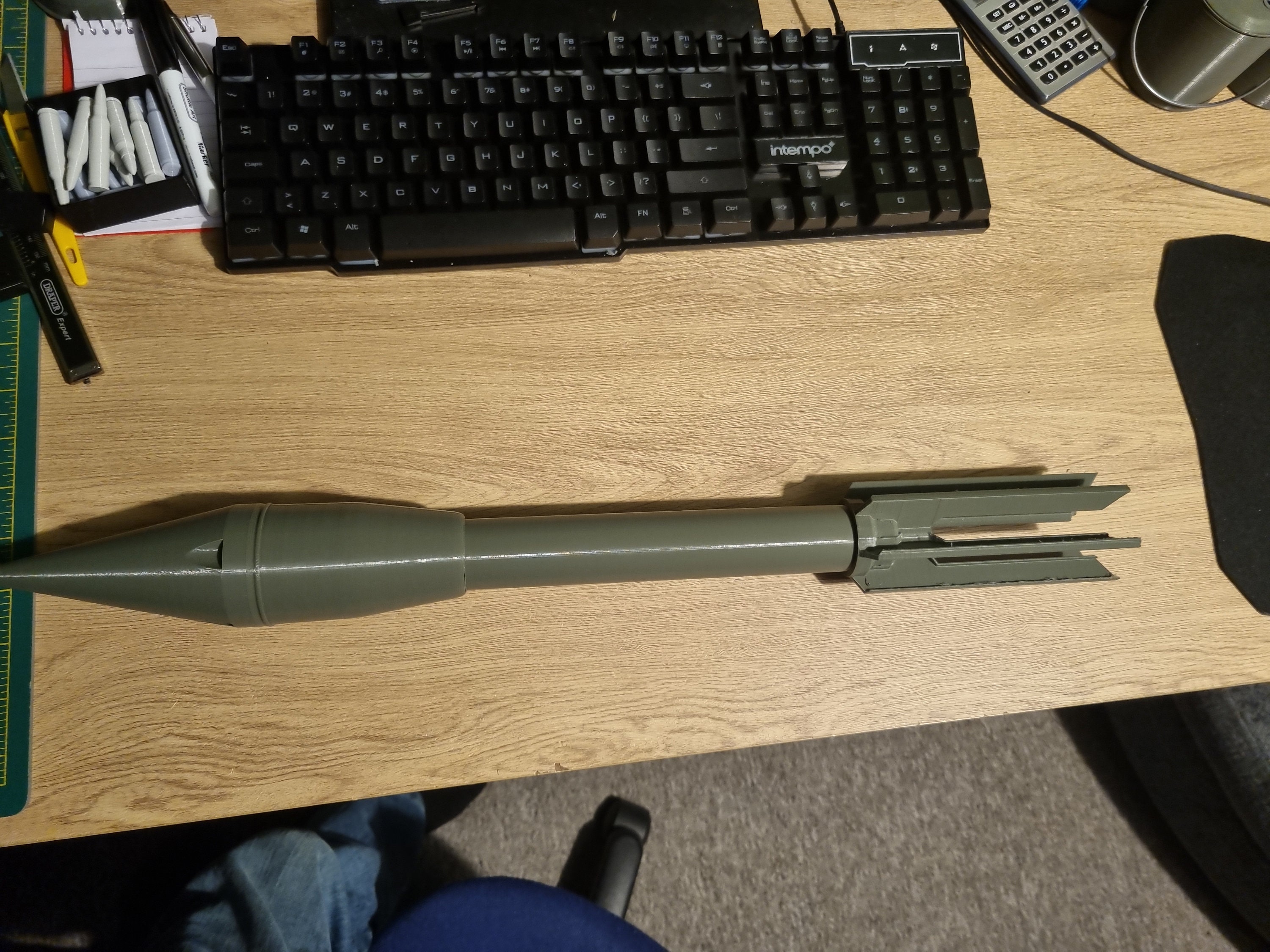 Bazooka Round Replica Full Size Prop Cosplay Reenactment 3d - Etsy