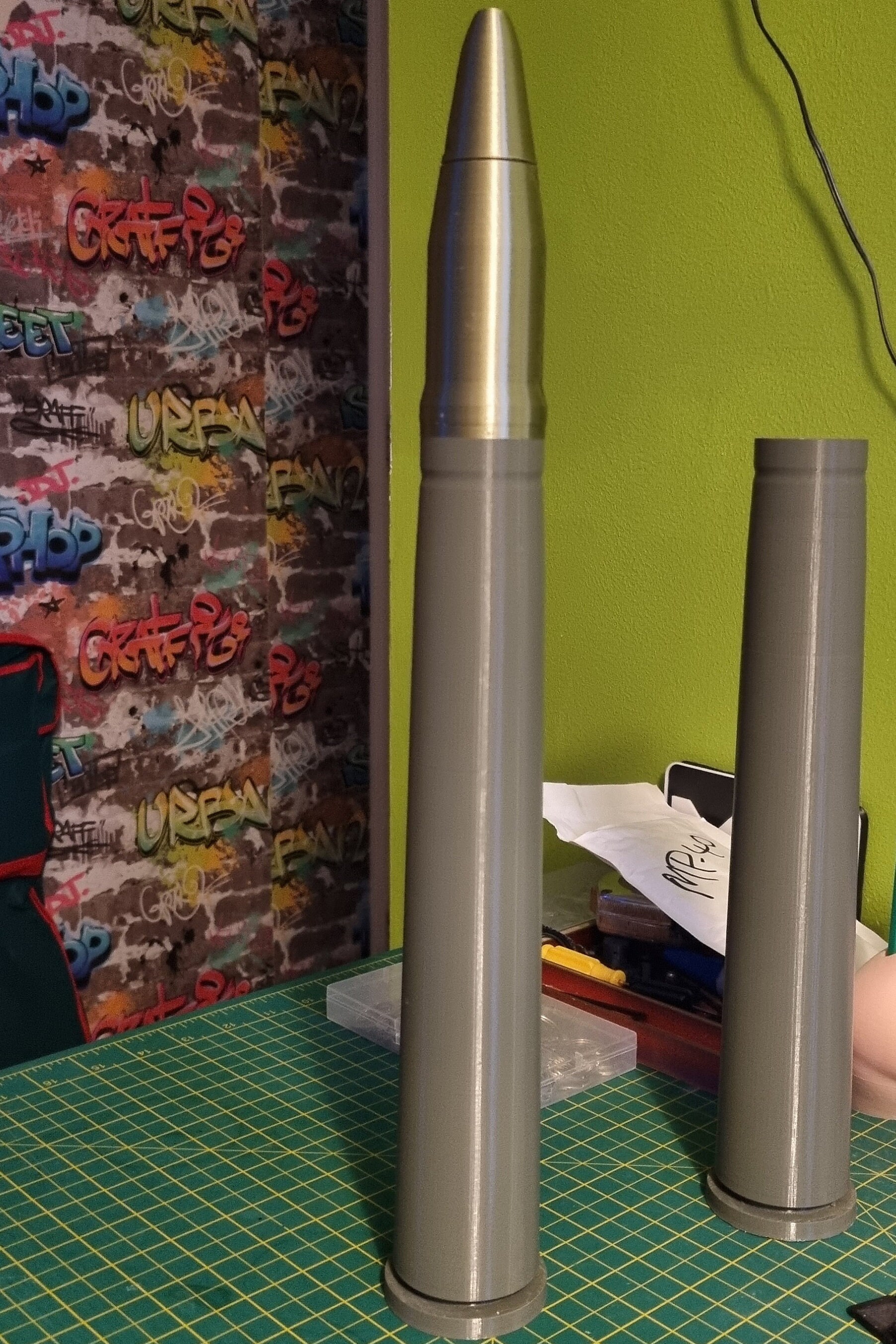 Bofor 40mm L60 Shell Round and Casing Replica 3d Printed Reenactment ...