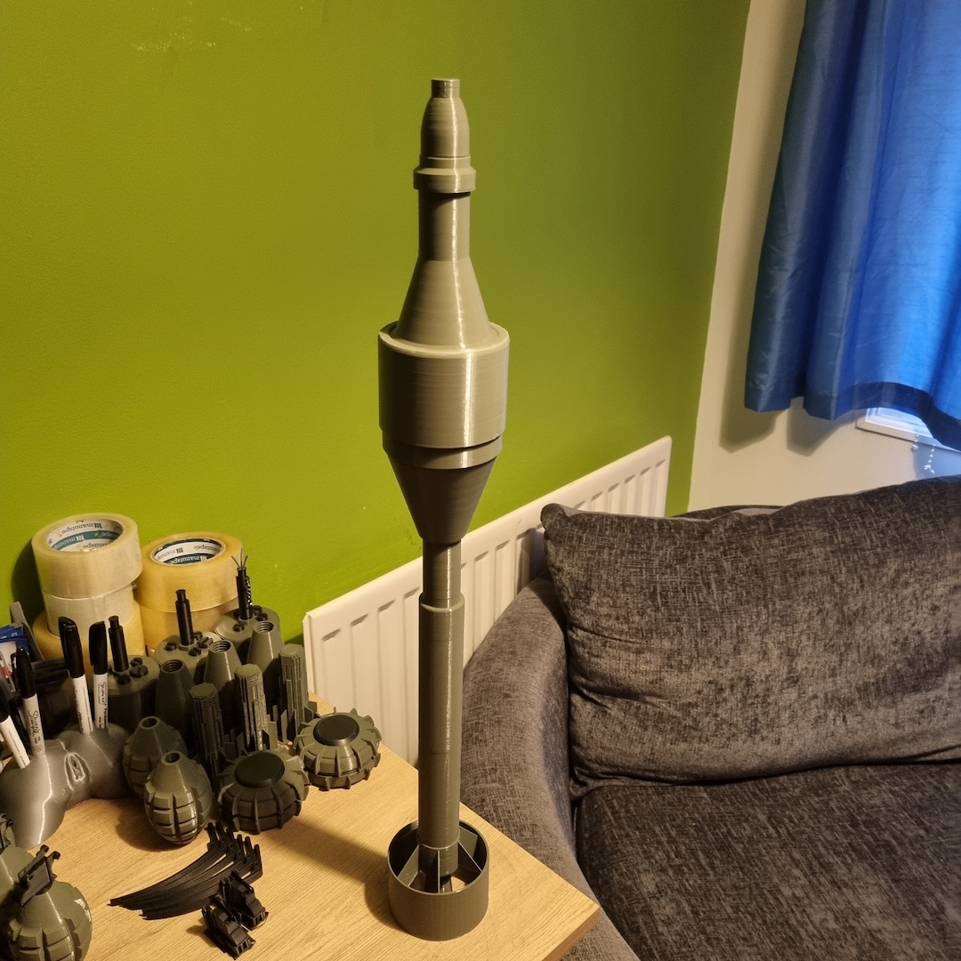 Panzerschreck Round Replica Prop Cosplay Reenactment 3d Printed - Etsy