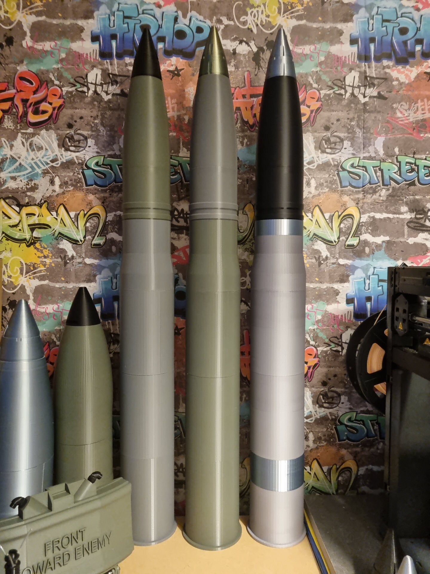 88mm Flak Shell Round and Casing Replica 3d Printed Reenactment Cosplay - Etsy UK