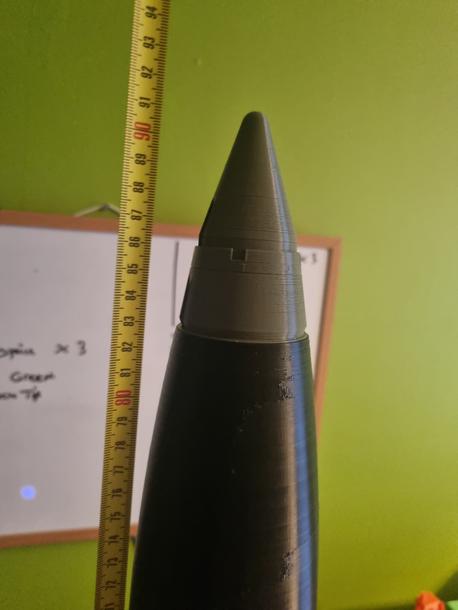 88mm Flak Shell Round and Casing Replica 3d Printed Reenactment Cosplay ...
