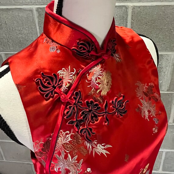 Solz Squirrel sleeveless Cheongsam blouse - Gem