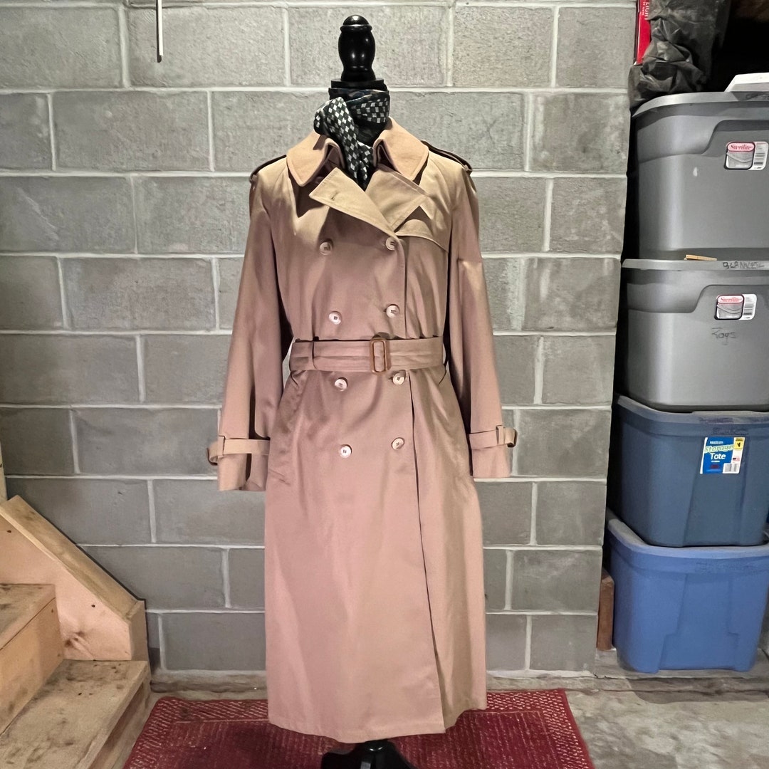 Vintage Hutzlers of Maryland Trench Coat. - Etsy
