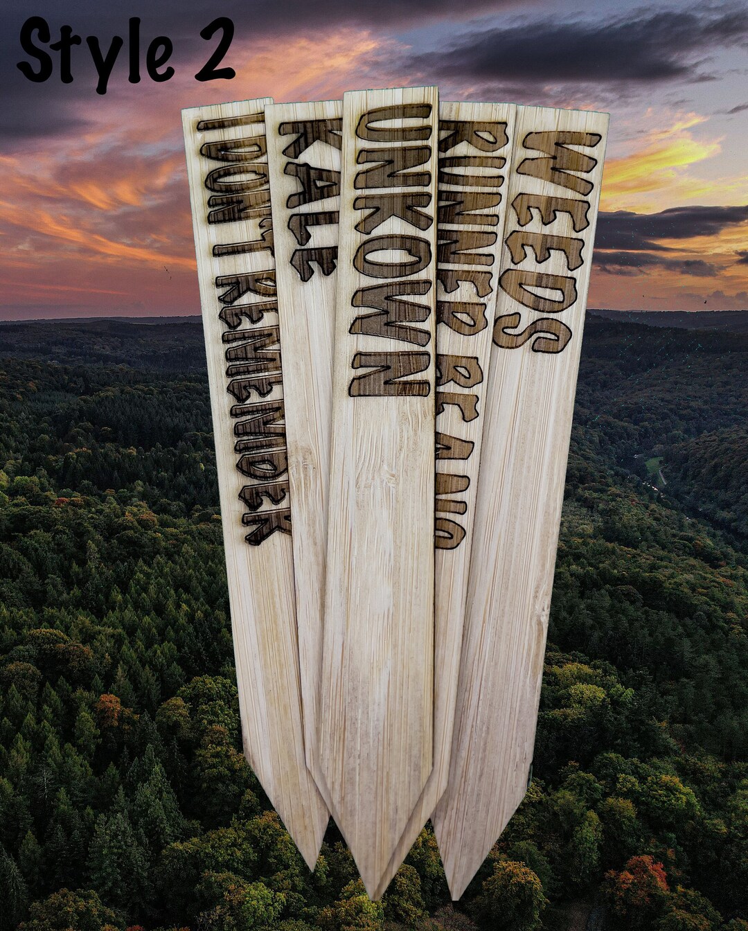 Customised Veg Labels/garden Plant Stakes Great Gift Ideas. - Etsy