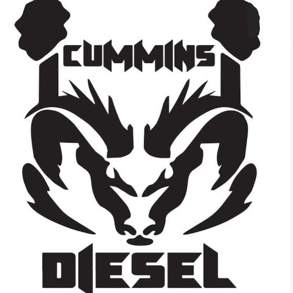 Cummins Diesel Sticker - Etsy