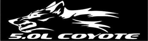 5.0 Coyote Deck Lid Decal - Etsy
