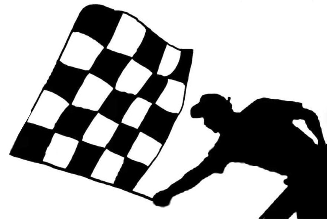 Checkered Flagger Decal Truck Car Automotive Wall Laptop - Etsy