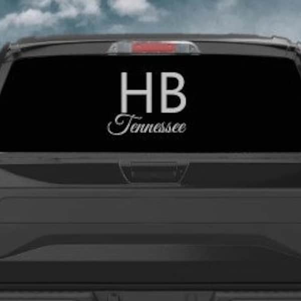 State Vinyl Decal - Etsy