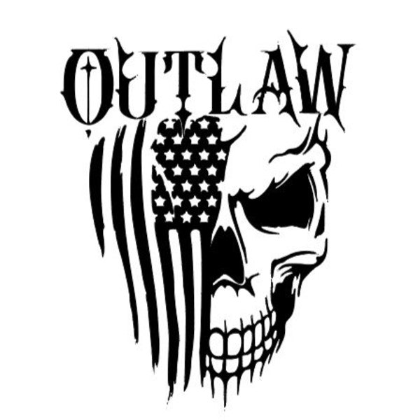 Outlaw Window Decal - Etsy