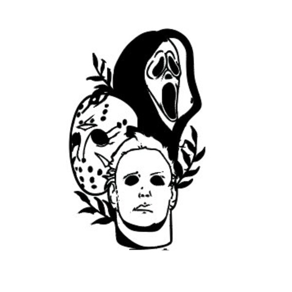 Scary Window Decal - Etsy