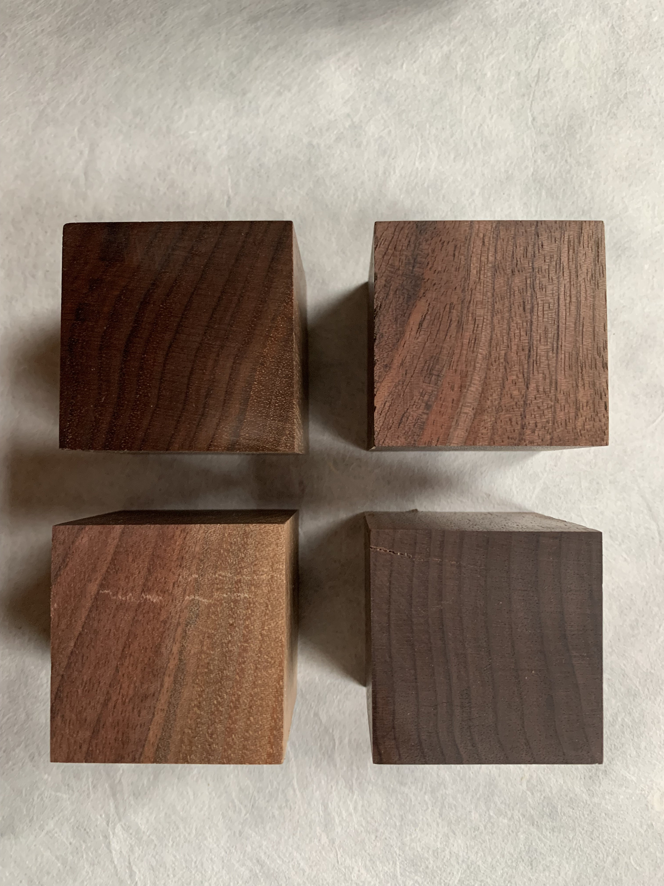 2x2 Handmade Wood Cube, Block, Minimalist Decor - Etsy