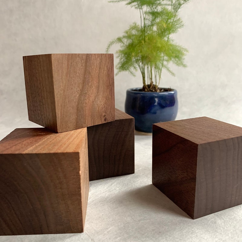 Wood Cube - Etsy