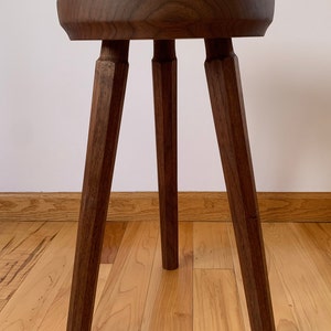 Walnut Handmade Milking Stool - Etsy