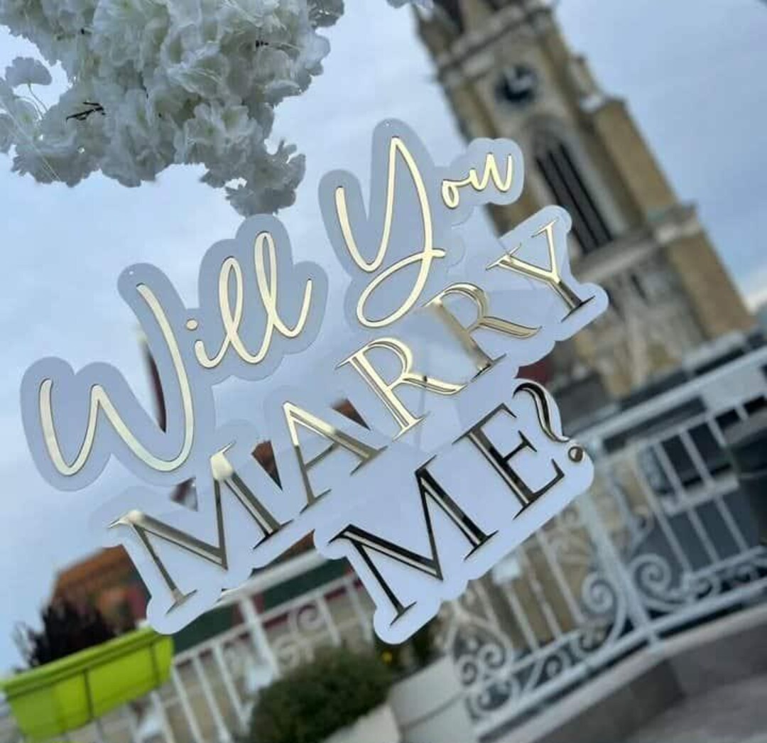 Will You Marry Me Dxf - Etsy