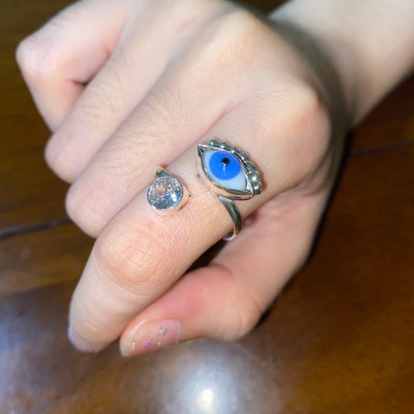 Realistic Evil Eye Ring - Etsy