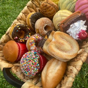 Mexican Pan Dulce Coin Bag Keychains, Gift Idea, Cute Coin Bags, Sweet ...