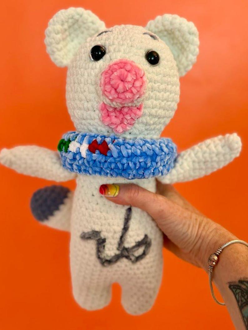 Tina the Olympic Stoat Crochet Pattern, Amigurumi Stoat Pattern ...
