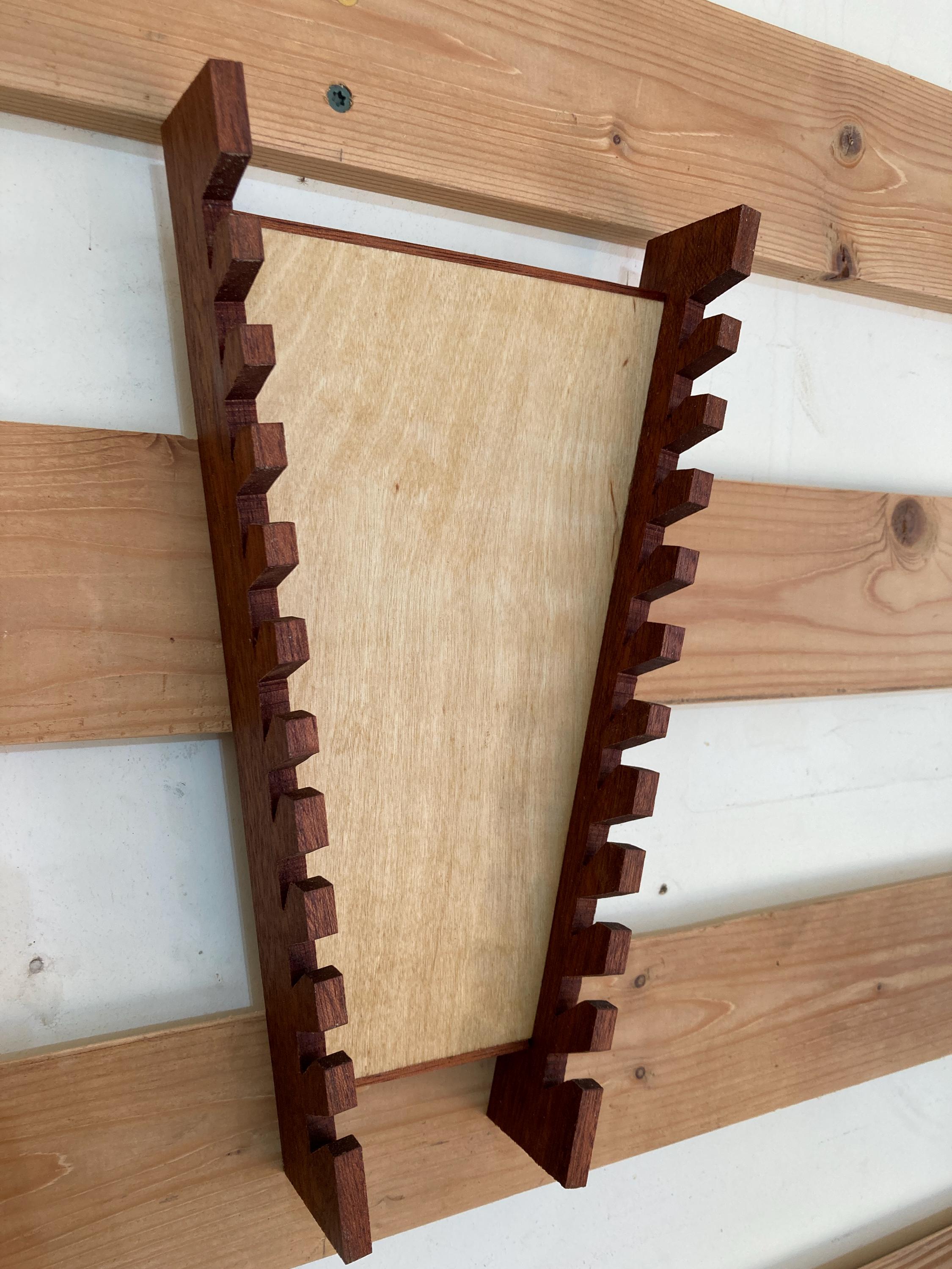 French Cleat Wrench Organizer Plans - Etsy