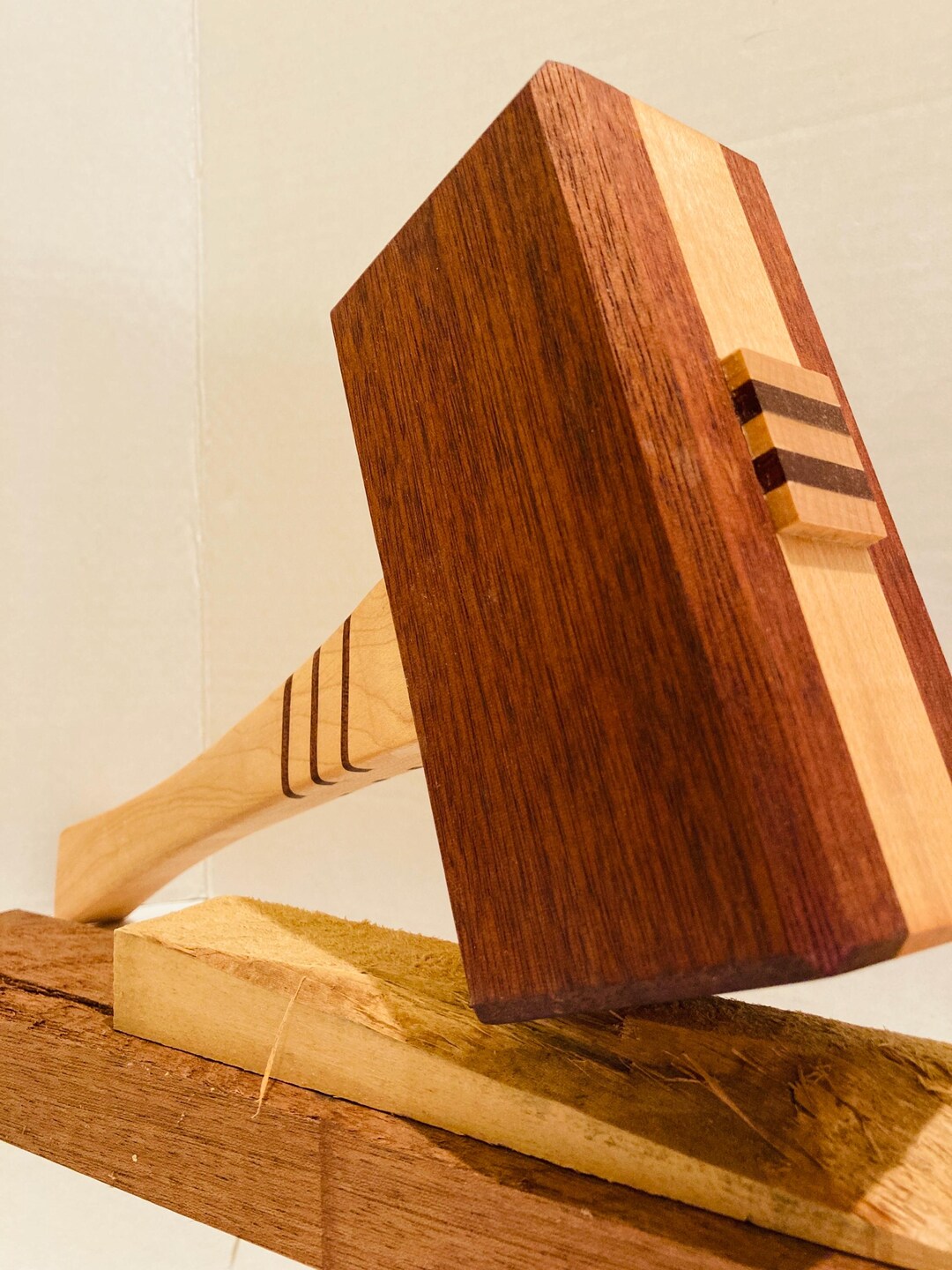 Handmade Woodworking Mallet With Bottle Opener - Etsy