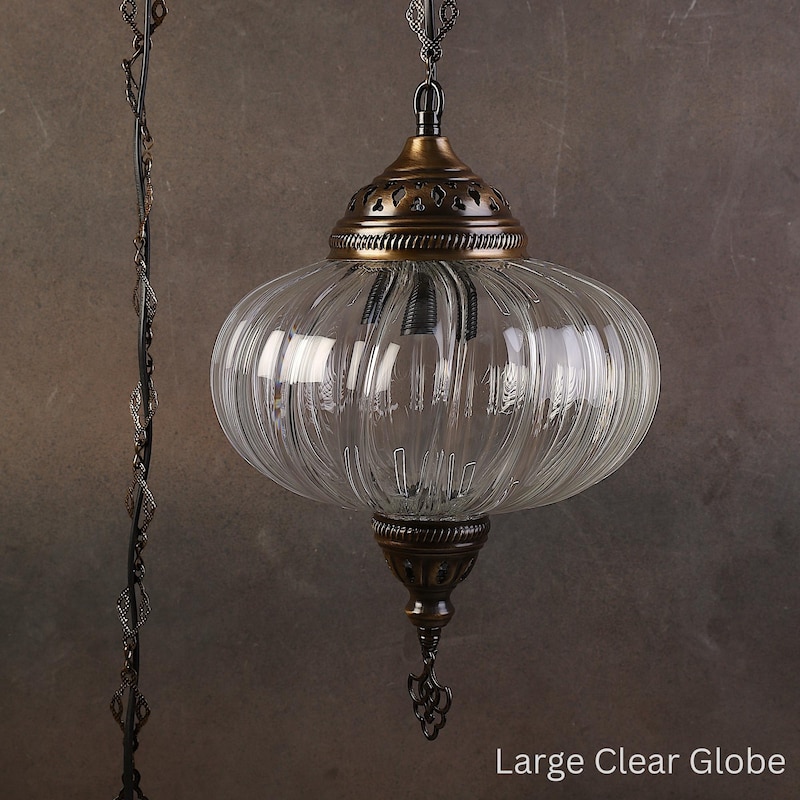 Plug in Chain Swag Lamp - Etsy