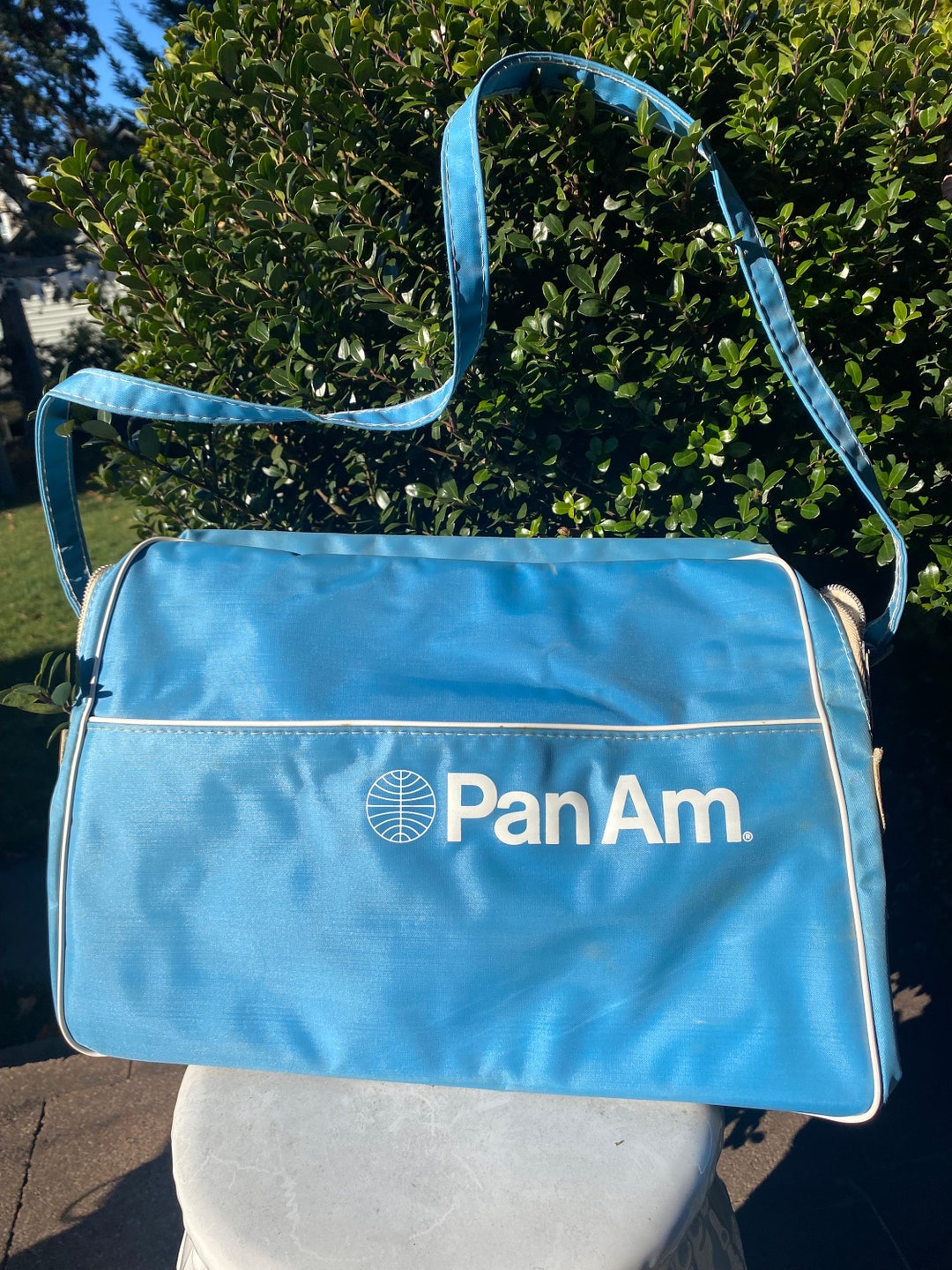 Vintage Pan Am Bags, Pan Am Travel Bags, Vinyl Pan Am Travel Bags - Etsy