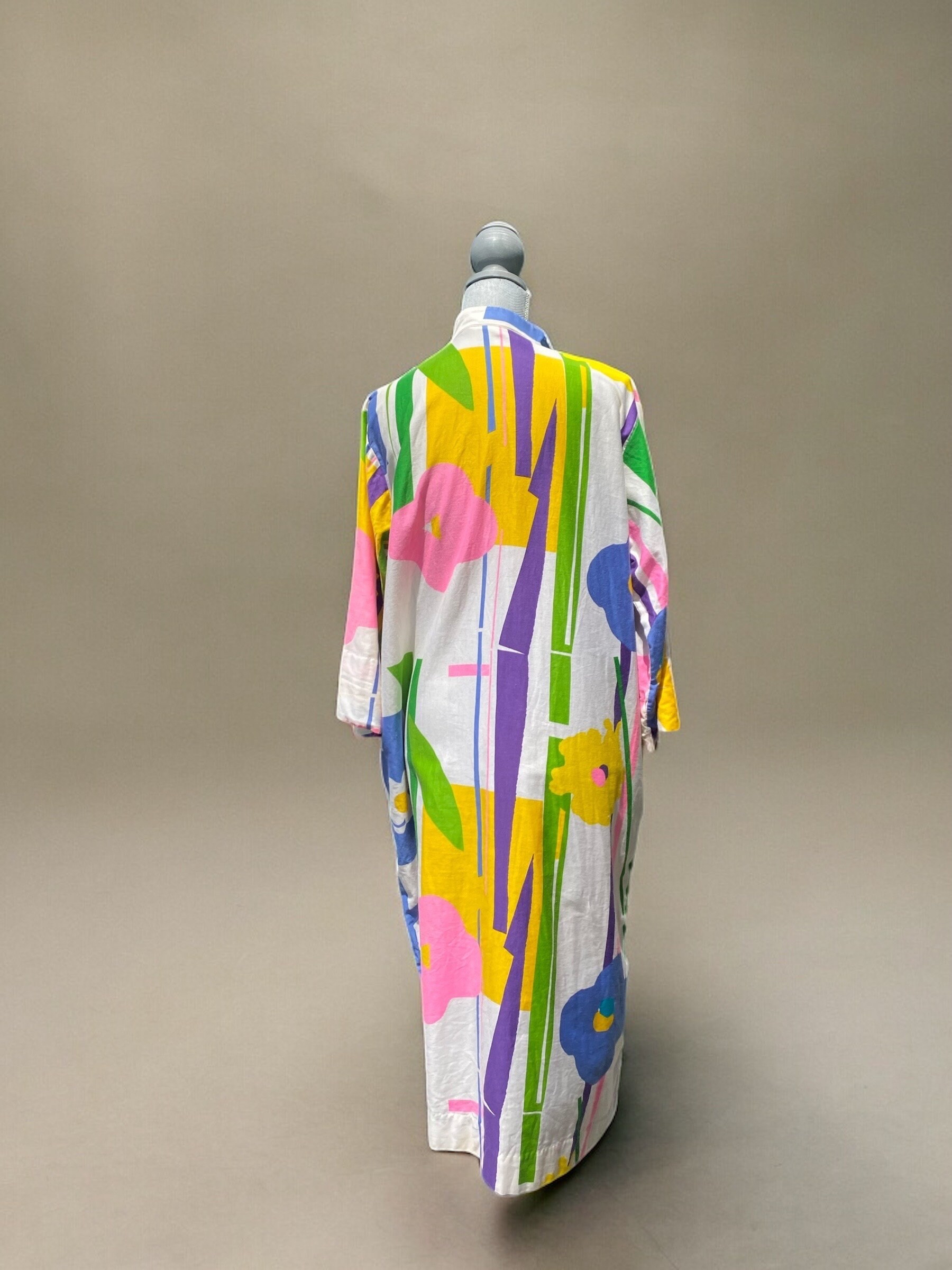 1980's Catherine Ogust Forever Dress for Penthouse Gallery, Abstract ...