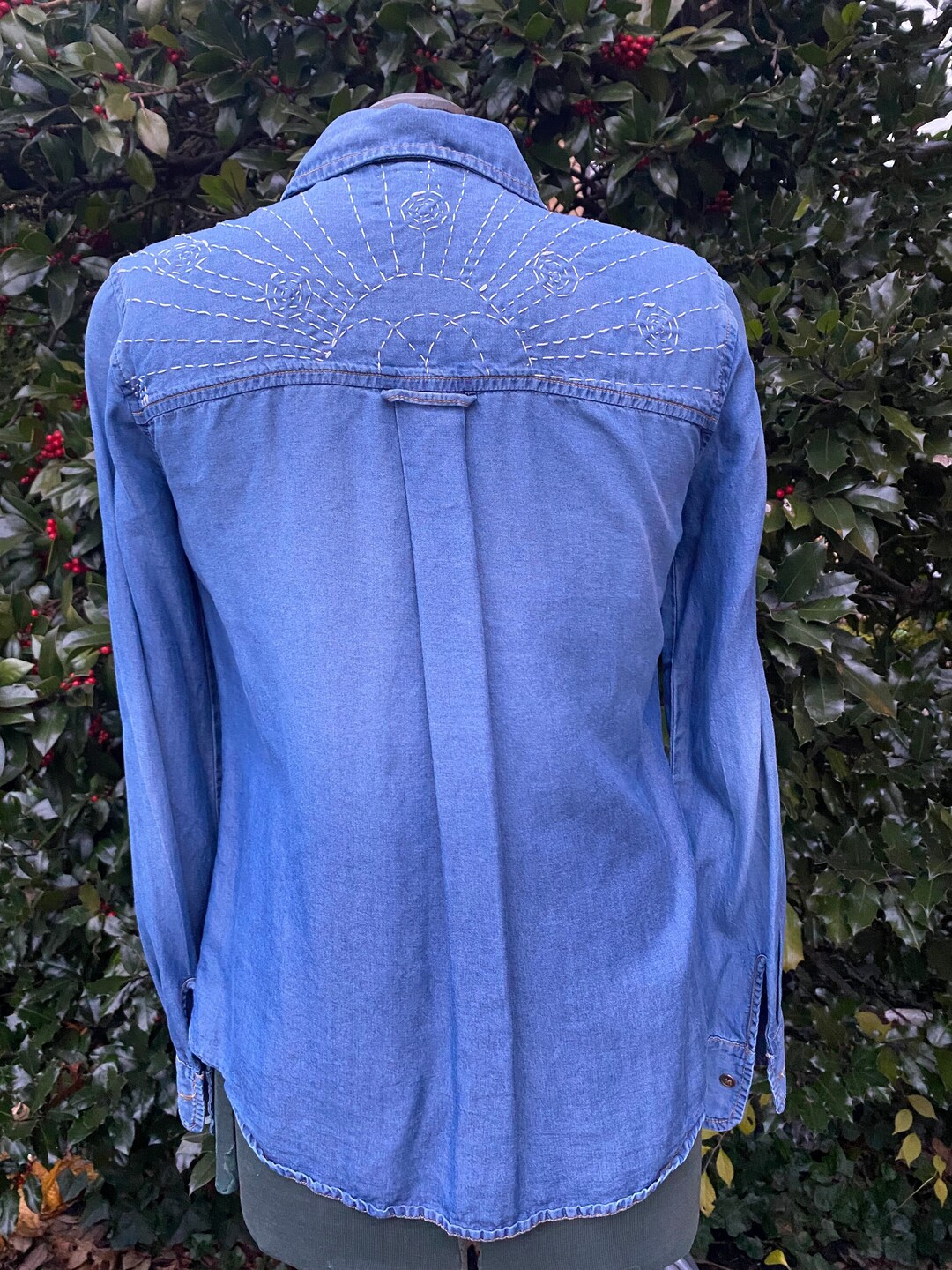Women's Upcycled Denim Shirts, Upcycled Fashion, Upcycled Denim - Etsy
