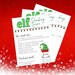 Elf Christmas Movie Drinking Game, Printable Holiday Game, 8.5x11 PDF ...