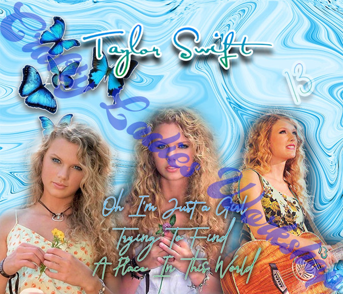 Taylor Swift Debut Album Fan Art PNG Digital Download - Etsy