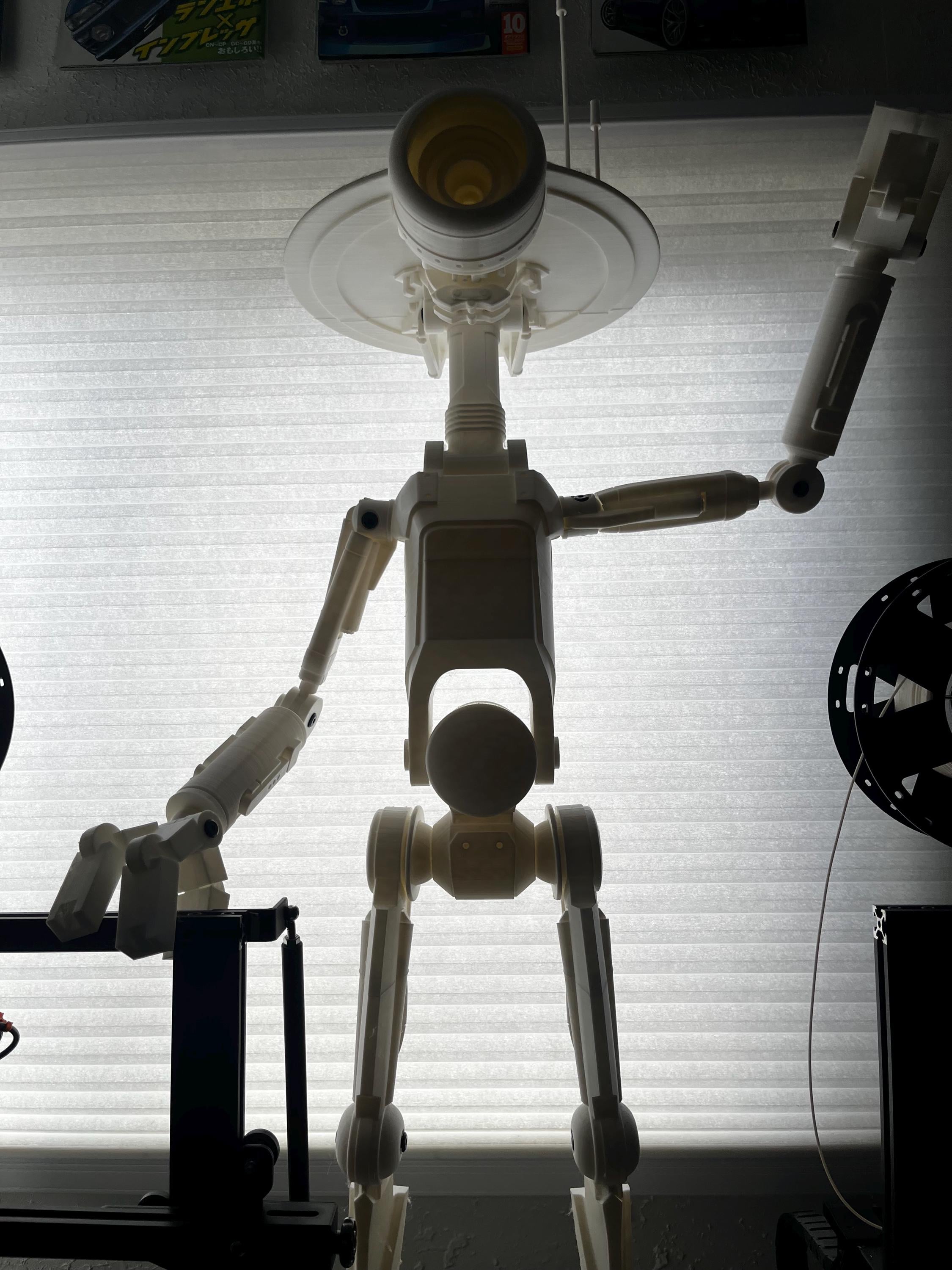 1:1 Full Size Scale STAR WARS Pit Droid, Fully Posable Droid Prop - Etsy