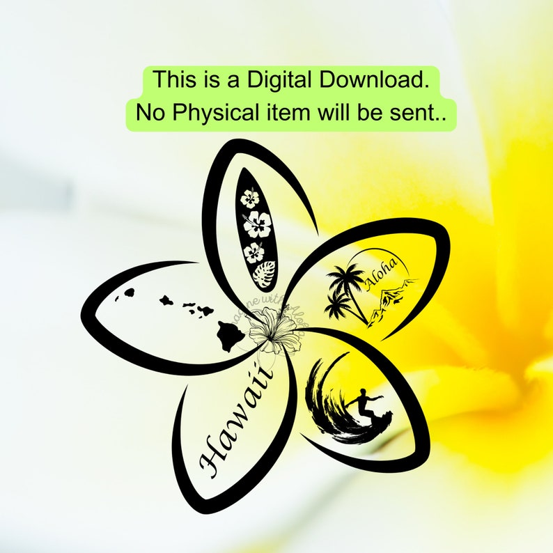 Hawaii SVG Car Decal Hawaii Shirt Aloha Svg Made in - Etsy