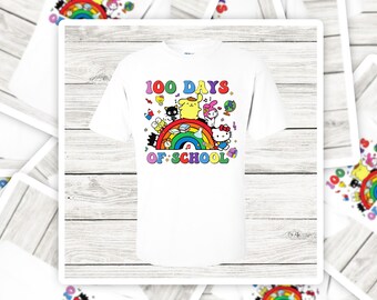 100 Days Brighter Ready to Press Sublimation, HTV or DTF Transfer 100th ...