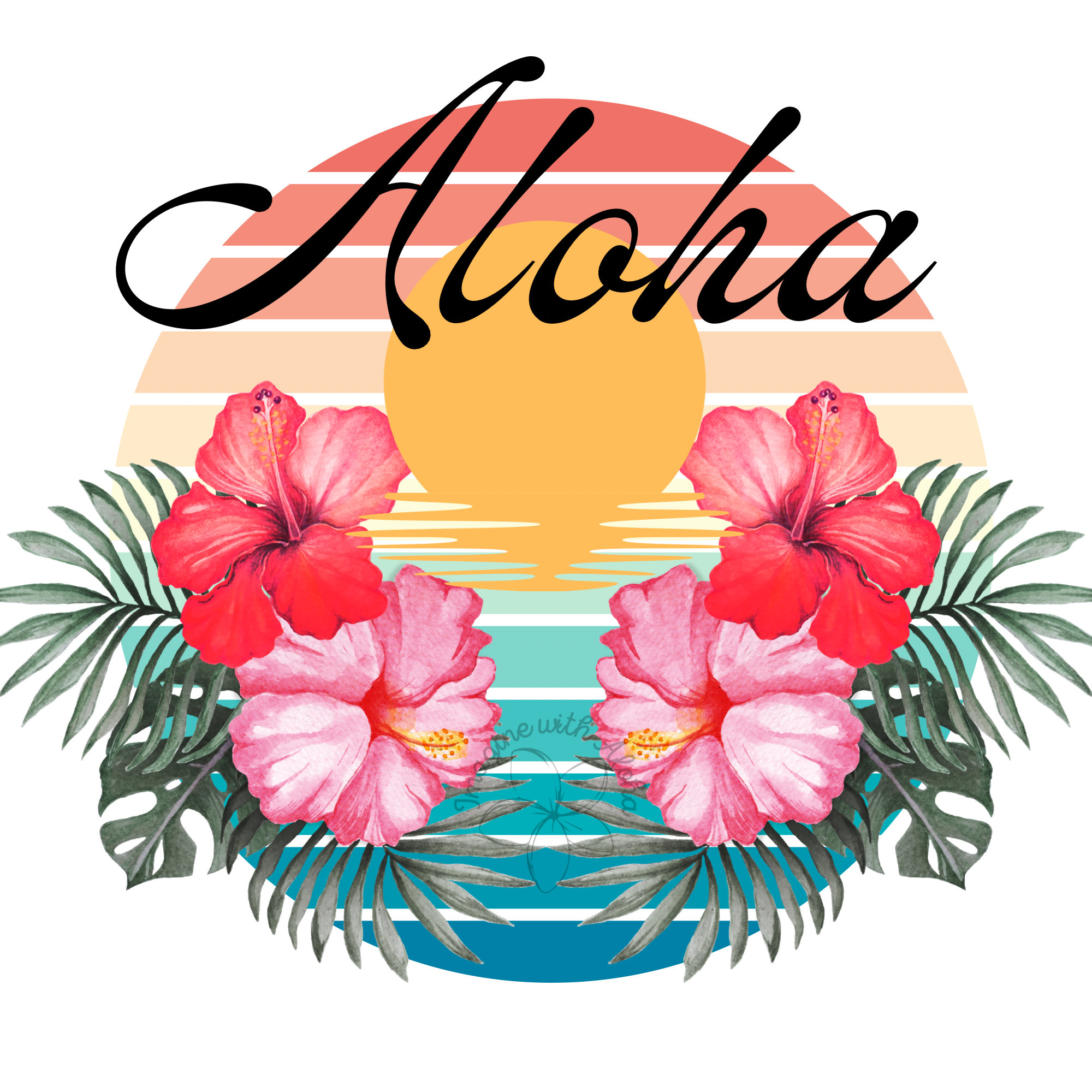 Aloha PNG Hibiscus PNG Aloha Paper Flowers Plumeria PNG Hawaii Png Hawaii Clip Art - Etsy