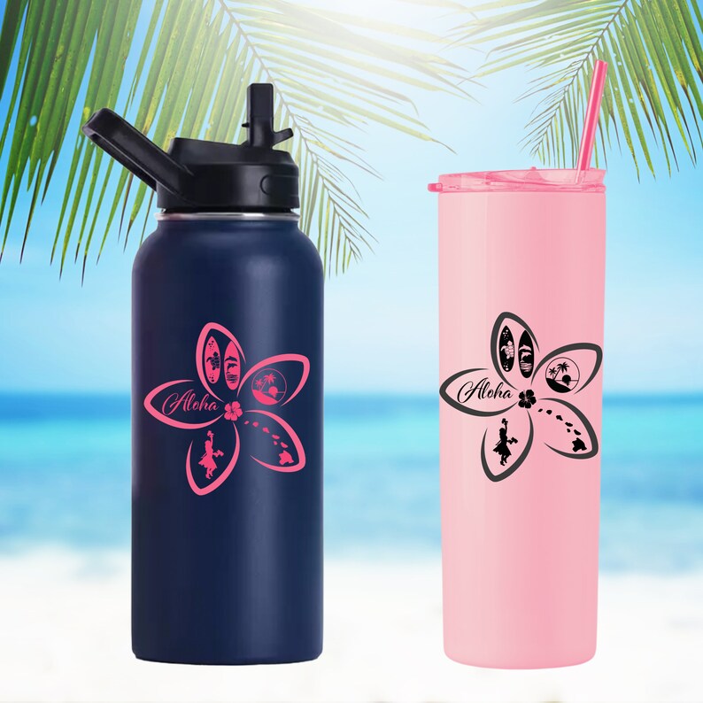 Aloha Svg Plumeria Svg Hibiscus Svg Hawaii Clipart Aloha Decal Aloha Sticker Hawaii Svg Etsy