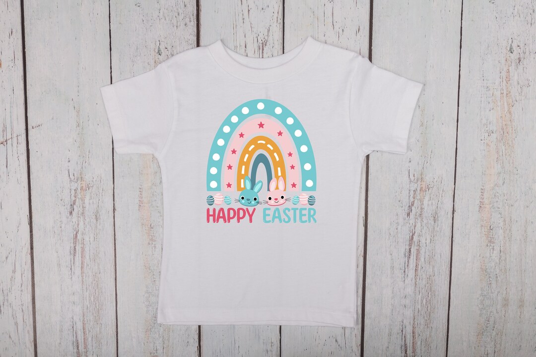 Happy Easter DTF Transfer Iron on Transfer Heat Transfer Easter Bunny Iron On - Etsy