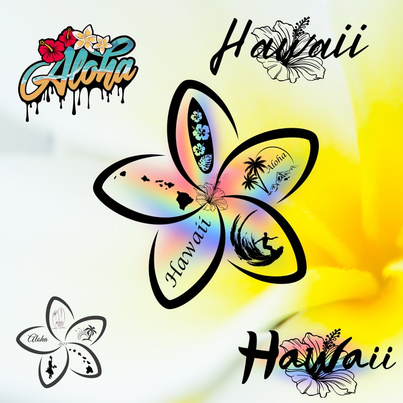 Hawaii SVG Car Decal Hawaii Shirt Aloha Svg Made in - Etsy