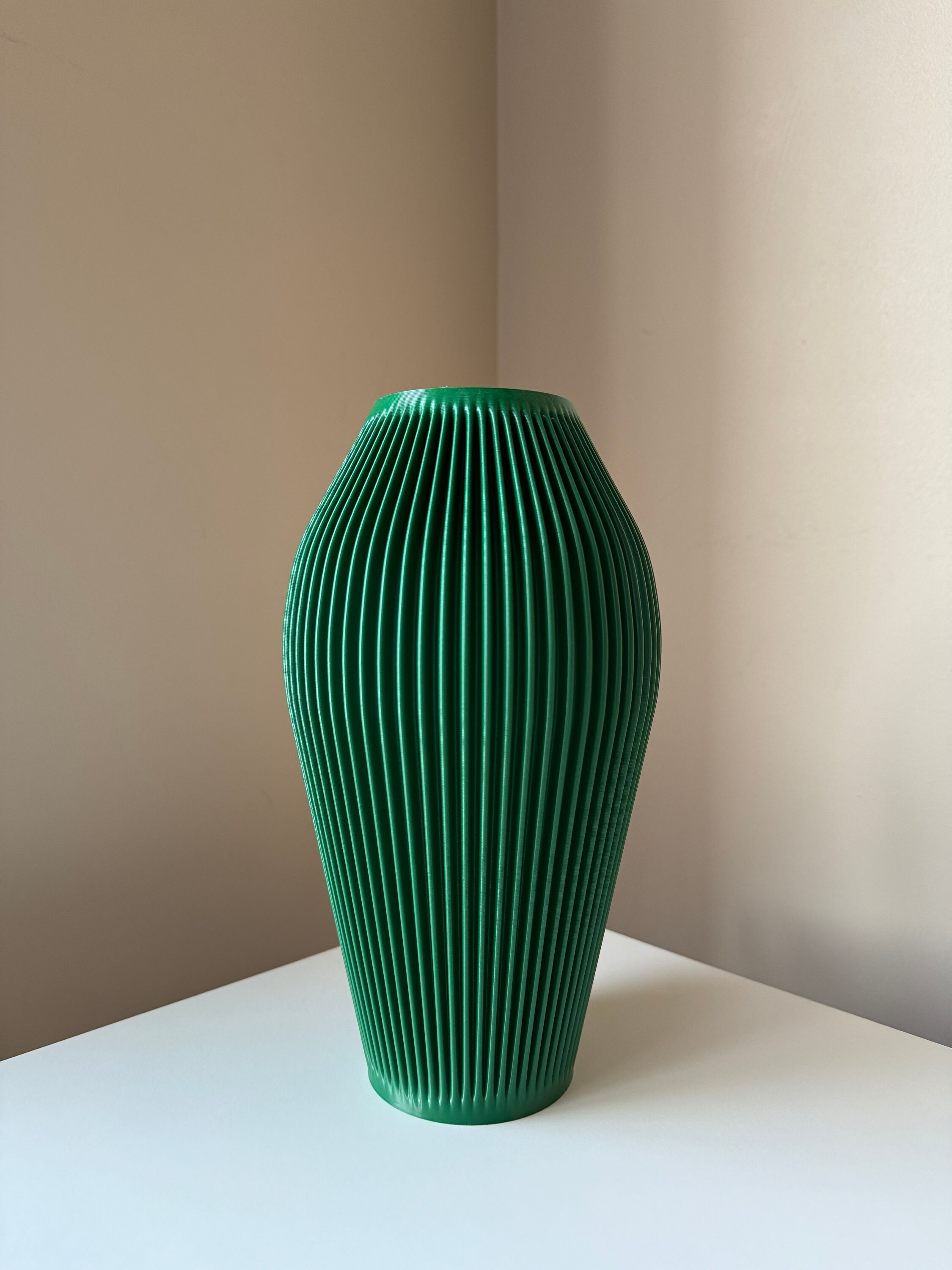 Elegant Decorative 3D Printed Vase, Unique Home Decor Vase, Modern ...