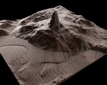 3d Topo Stl File Wyoming - Etsy