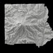 Mount Rainier National Park Washington STL File for CNC Milling 3D ...
