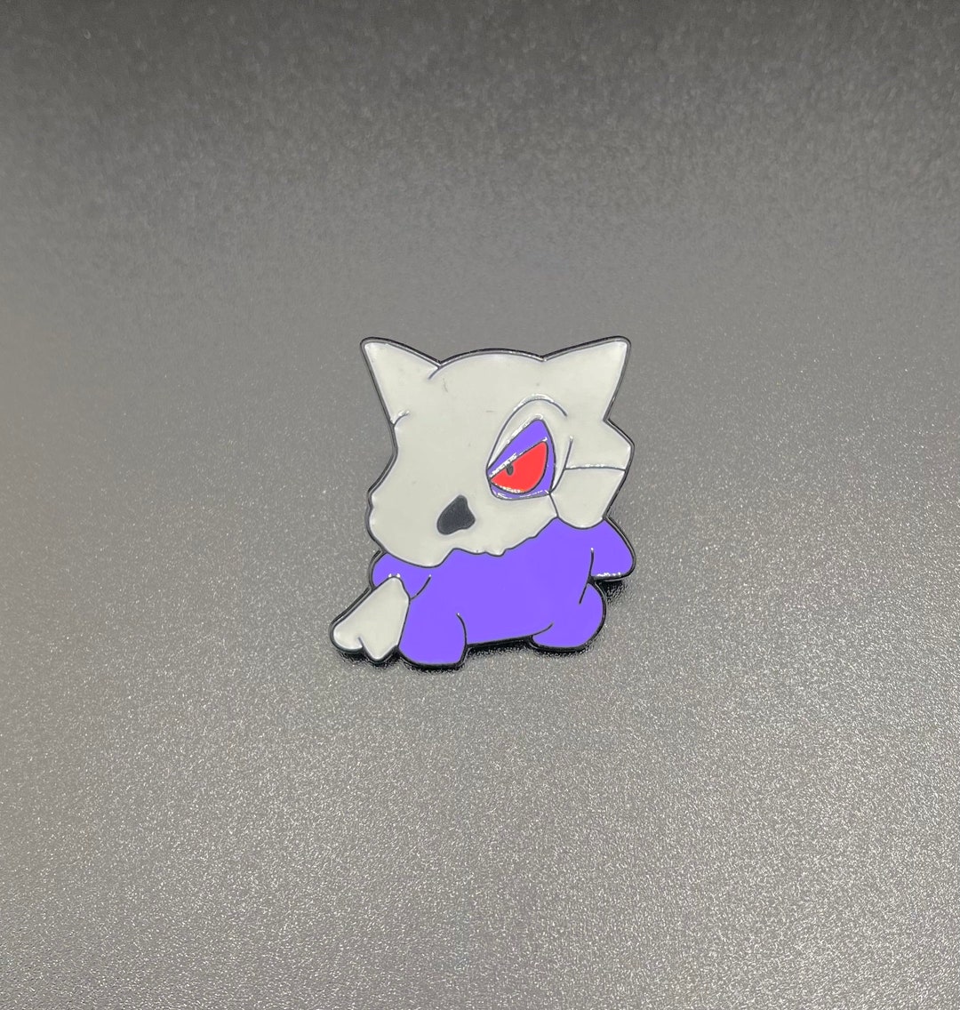 Gengar Cubone Anime Pokemon Enamel Pin Cute Lapel Brooch Jewelry ...