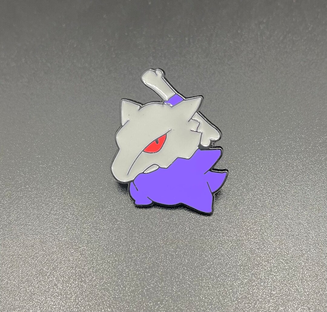 Gengar Marowak Cubone Anime Pokemon Enamel Pin Cute Lapel Brooch ...