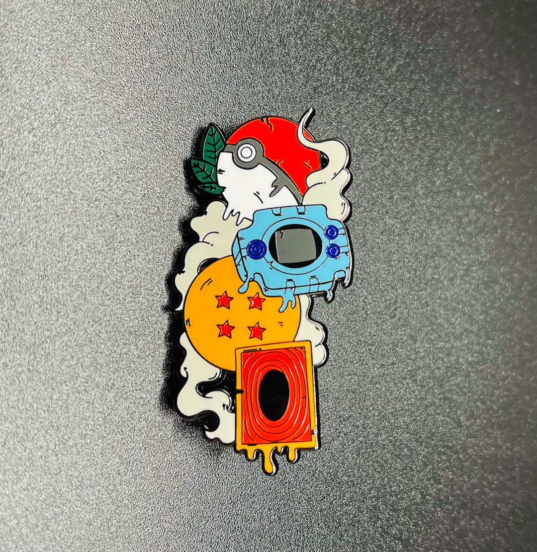 Retro Anime Pokemon Enamel Pin Child Hood Nostalgia Cute Lapel Pin ...