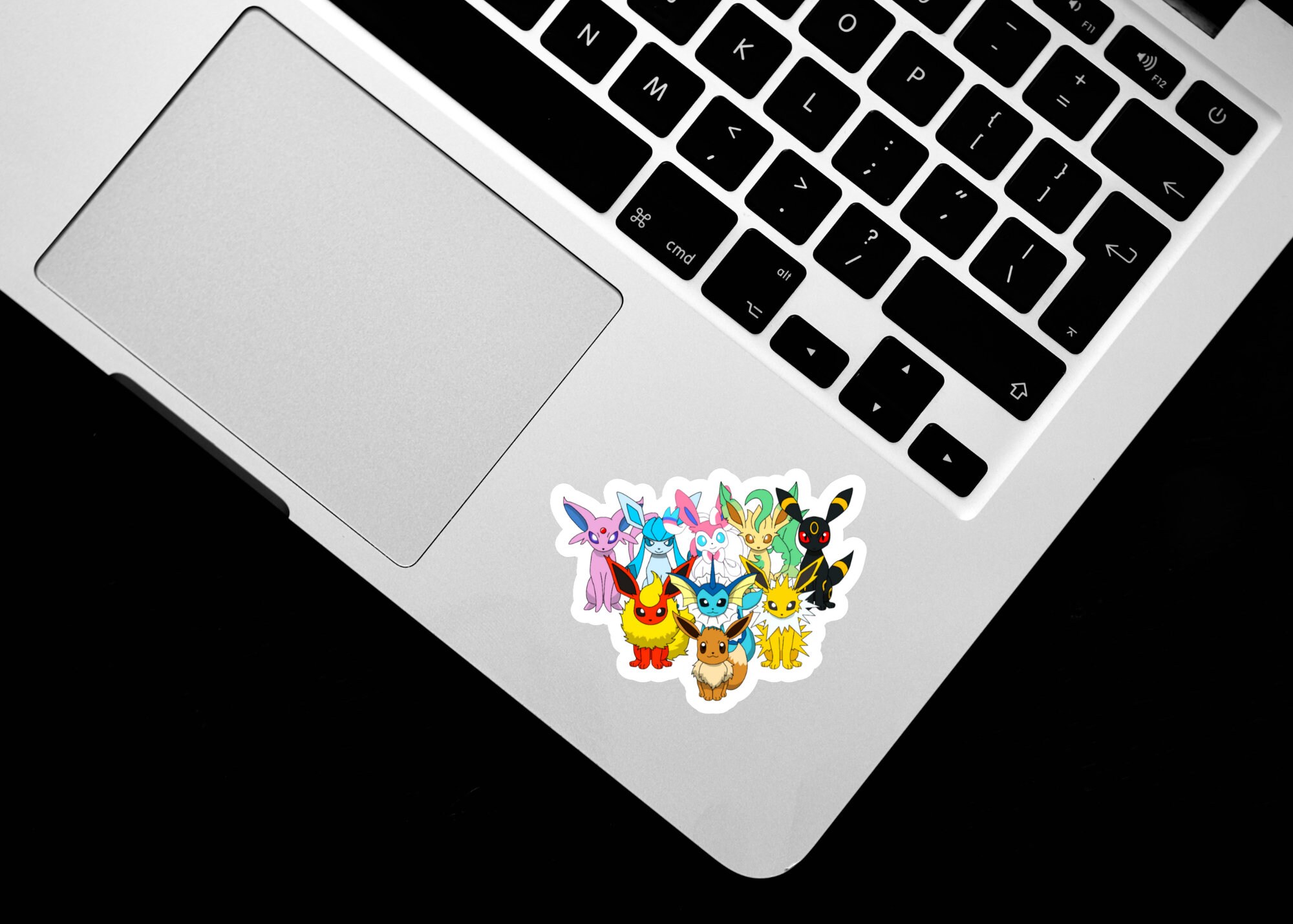 Eevee Sticker Pokemon Sticker Gift Anime Sticker Cute Espeon Chibi ...