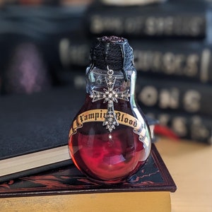 Vampire Blood Potion Bottle-witchy Apothecary Jars for Goth Decor ...
