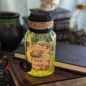 Frog Slime| Magic Potion Bottle| Apothecary Jar| Halloween Prop ...