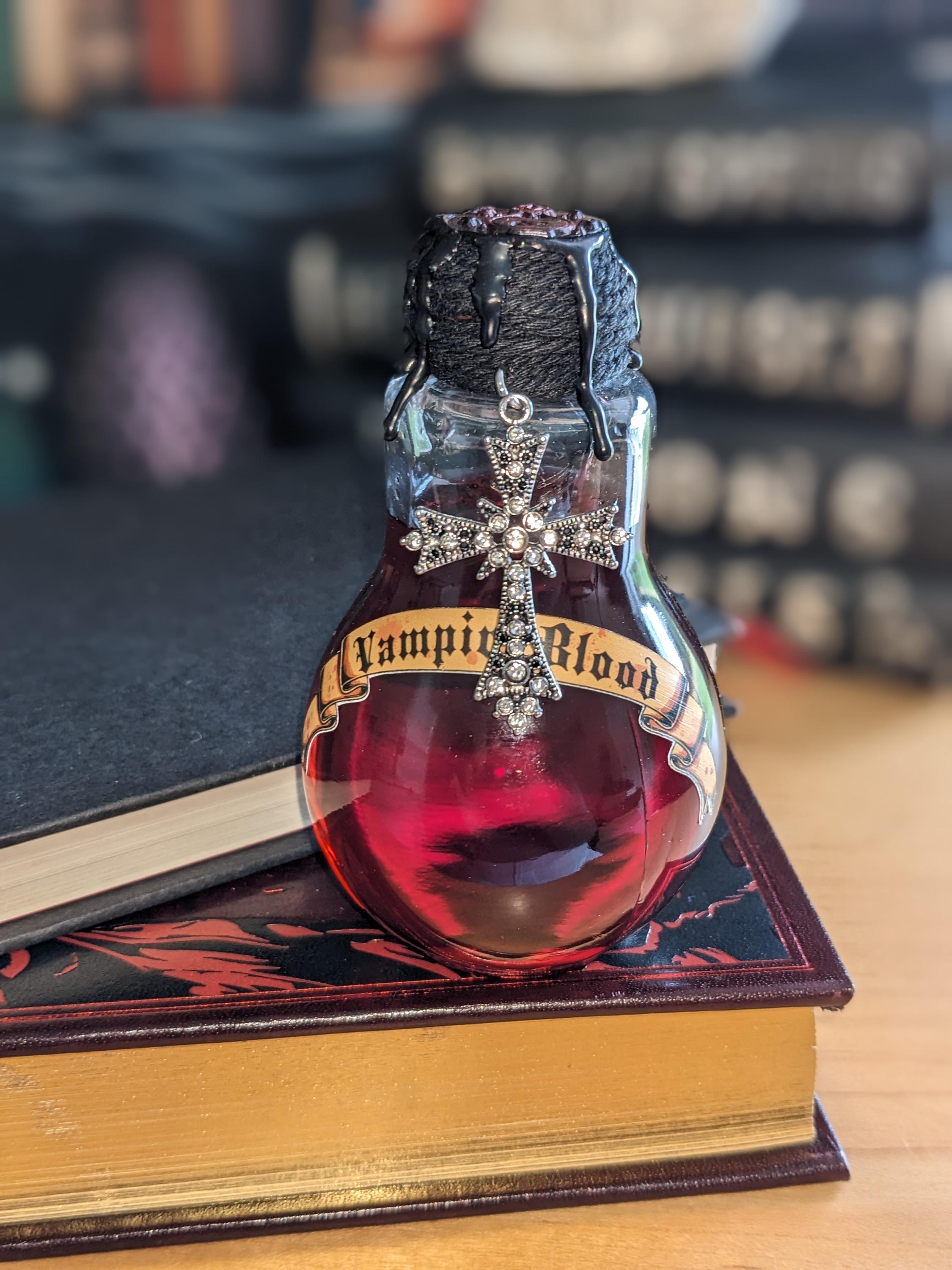 Vampire Blood Potion Bottle-witchy Apothecary Jars for Goth Decor ...