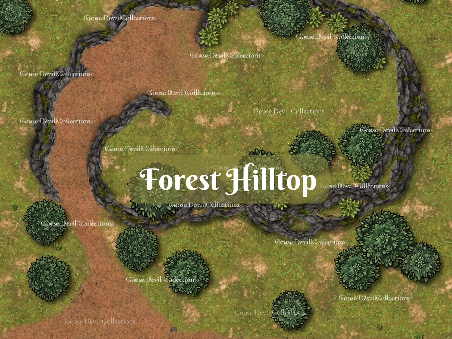 Dnd Battle Maps Forest Map Dnd Fantasy Battle Maps Digital Tabletop ...