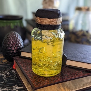 Frog Slime| Magic Potion Bottle| Apothecary Jar| Halloween Prop ...